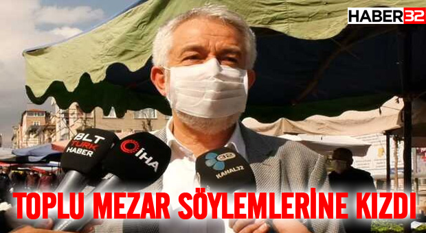 Toplu Mezar İddialarına Açıklama Yaptı Toplu Mezar İddialarına Açıklama Yaptı