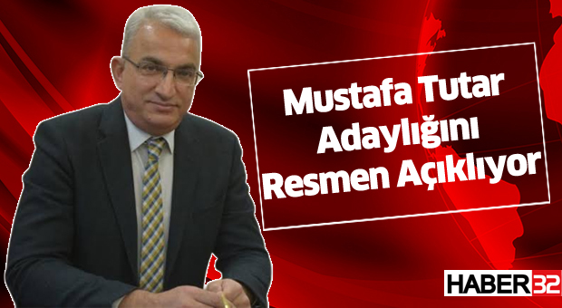Mustafa Tutar Adaylığını Resmen Açıklıyor