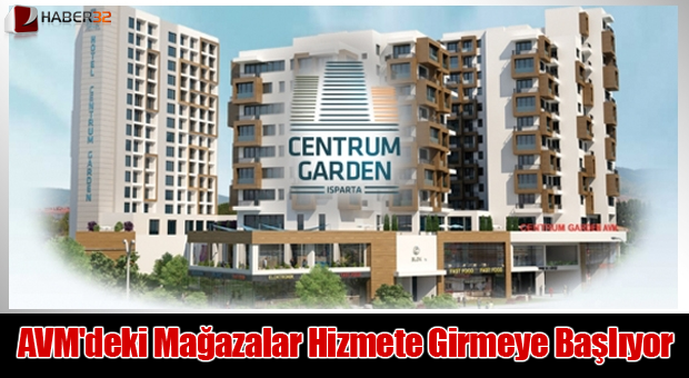 Centrum Garden AVM'de Mağazalar hizmete giriyor