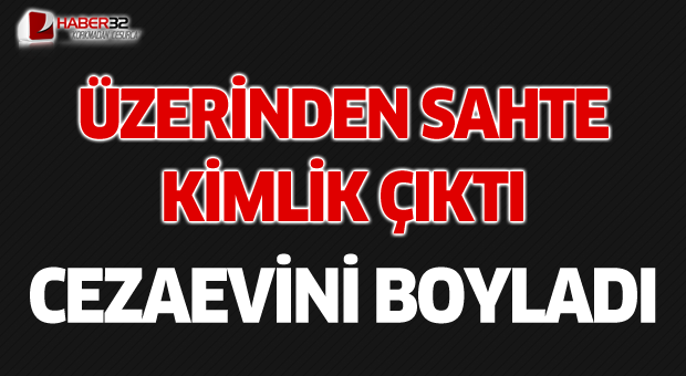 Hırsızın üzerinden sahte kimlik çıktı Hırsızın üzerinden sahte kimlik çıktı