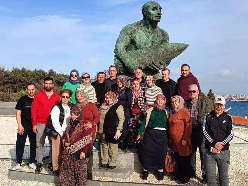 Çanakkale ruhunu yerinde gördüler