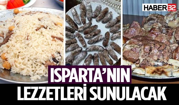Türk Mutfağı Haftasında Isparta’nın yemekleri tanıtılacak