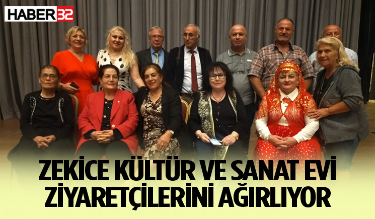 Zekice Kültür Ve Sanat Evi Ziyaretçilerini Ağırlıyor